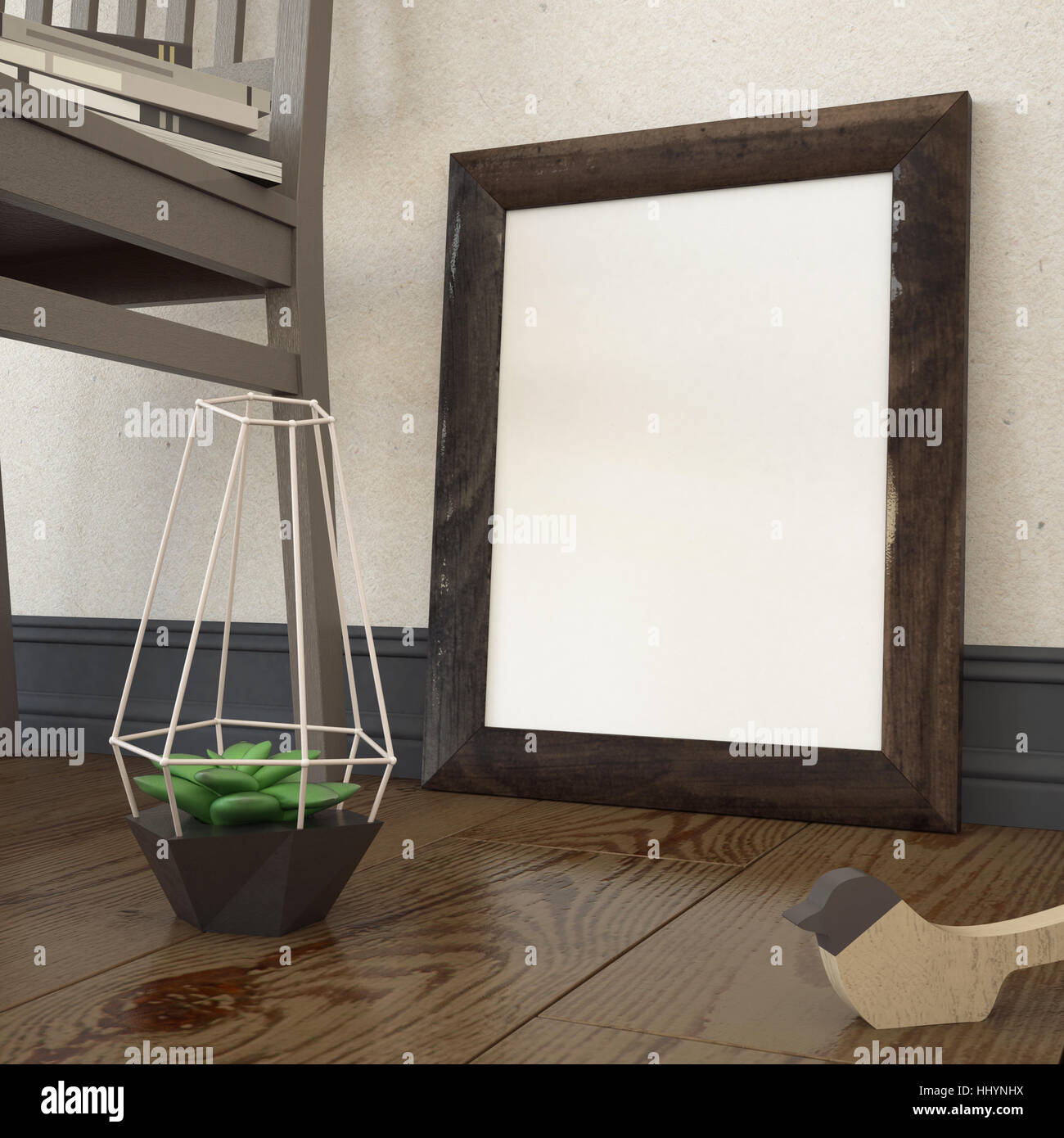 Floor mockup hi-res stock photography and images - Alamy