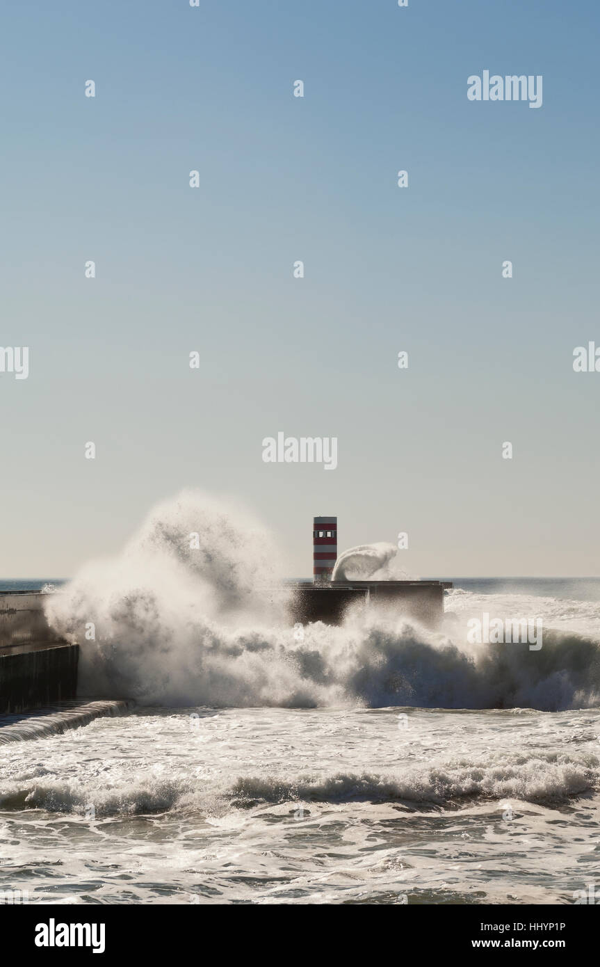 rough, wave, breakwater, pier, jetty, surf, salt water, sea, ocean ...
