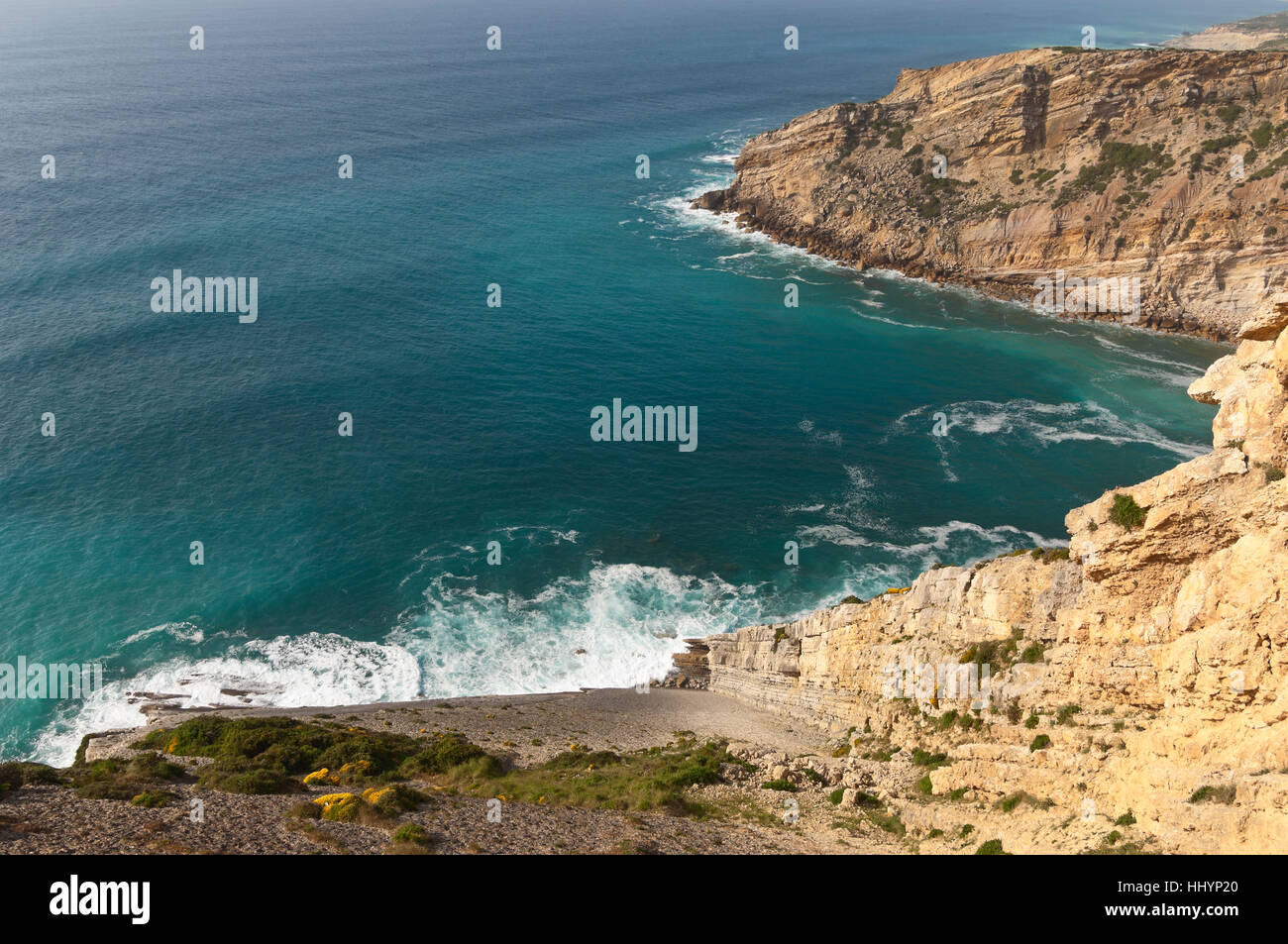 detail, coast, sandstone, cliff, salt water, sea, ocean, water, blue ...