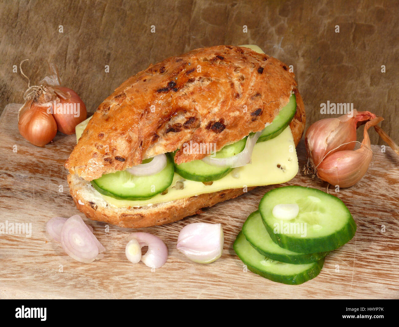 belegtes onion rolls Stock Photo - Alamy