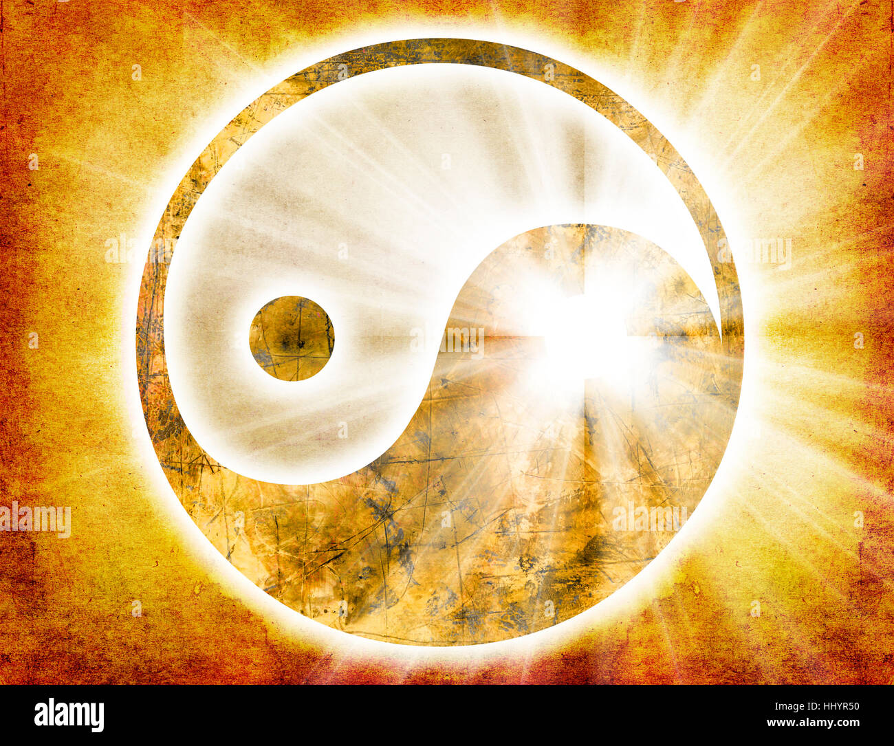 yin yang sign Stock Photo - Alamy