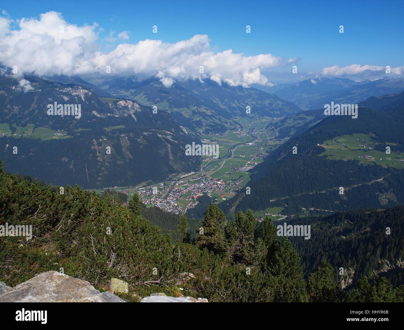 mountains, alps, austria, maple, hiking, tyrol, clouds, scenery ...
