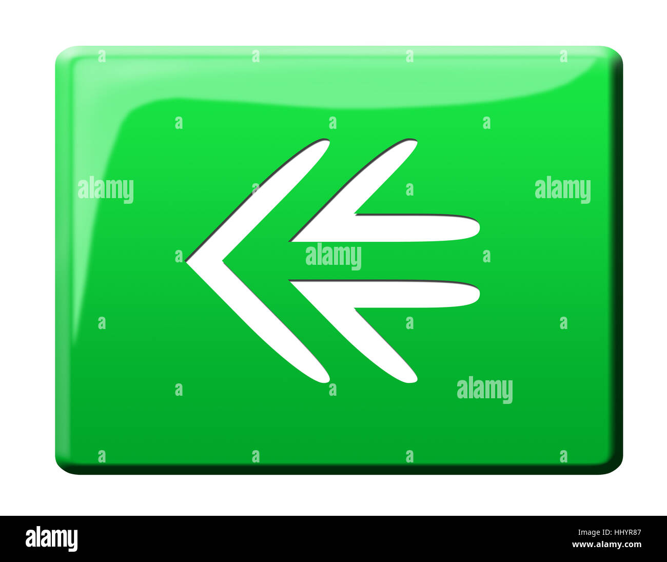 directional arrow button Stock Photo - Alamy