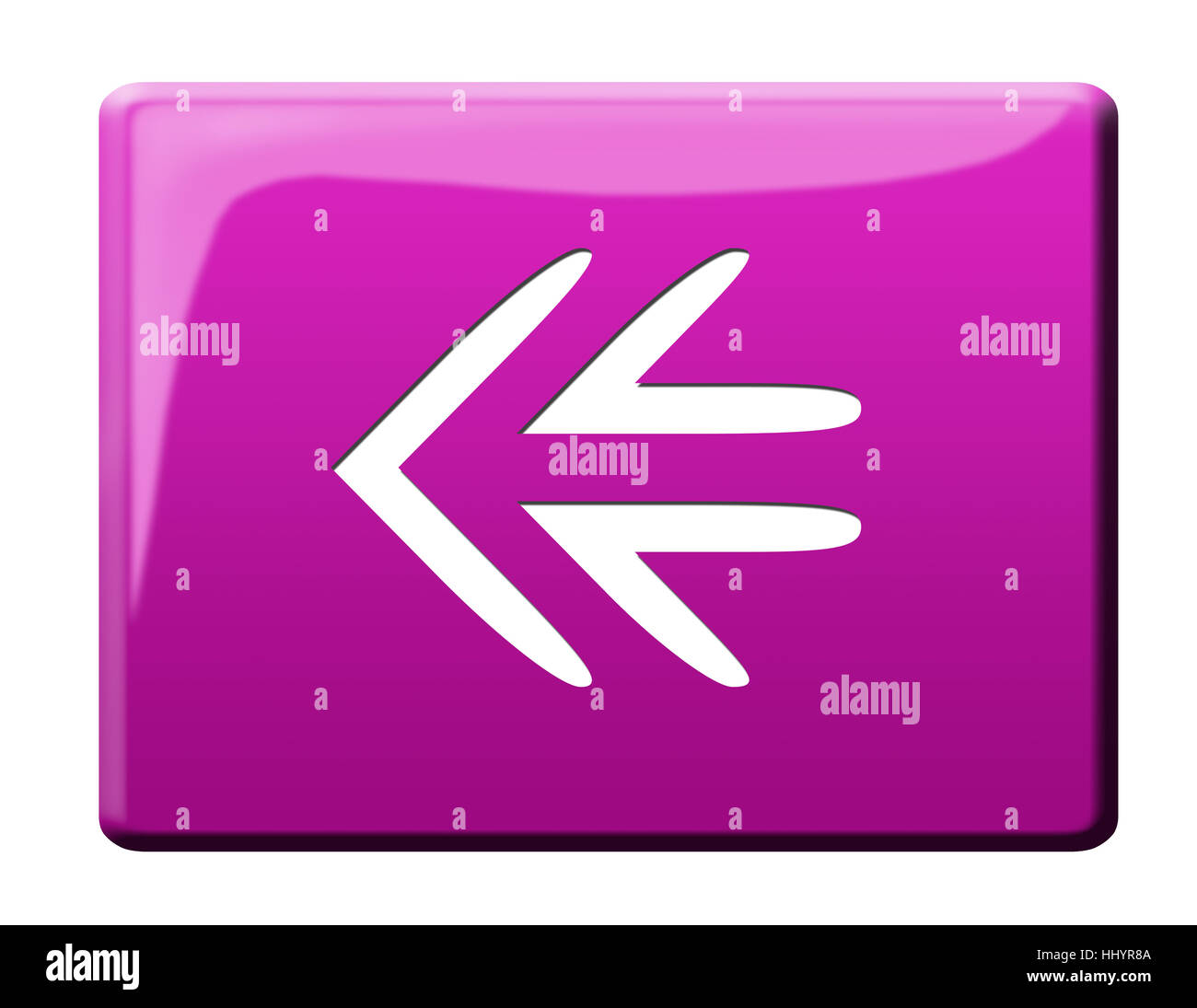 directional arrow button Stock Photo - Alamy