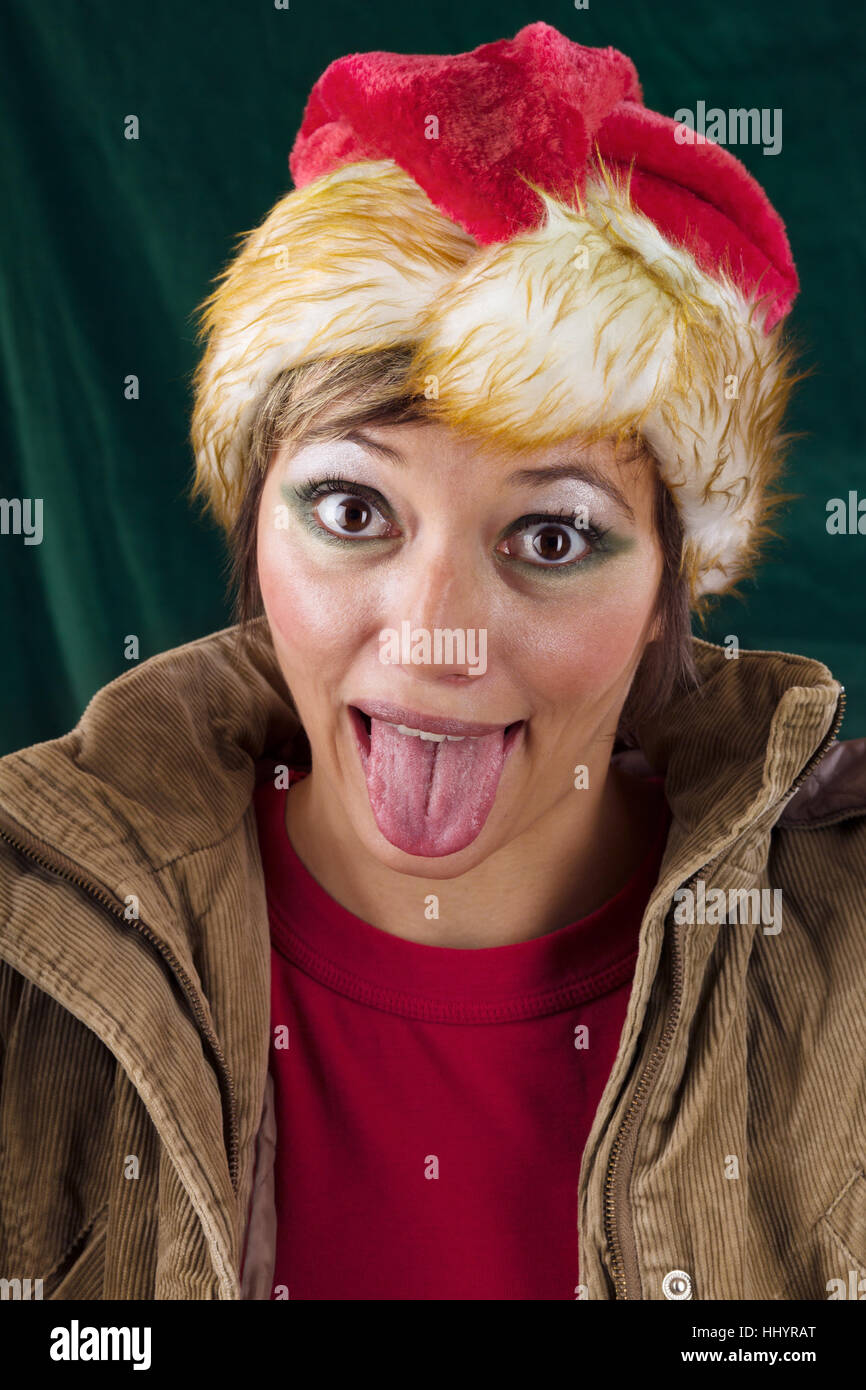 Zunge raus hi-res stock photography and images - Alamy