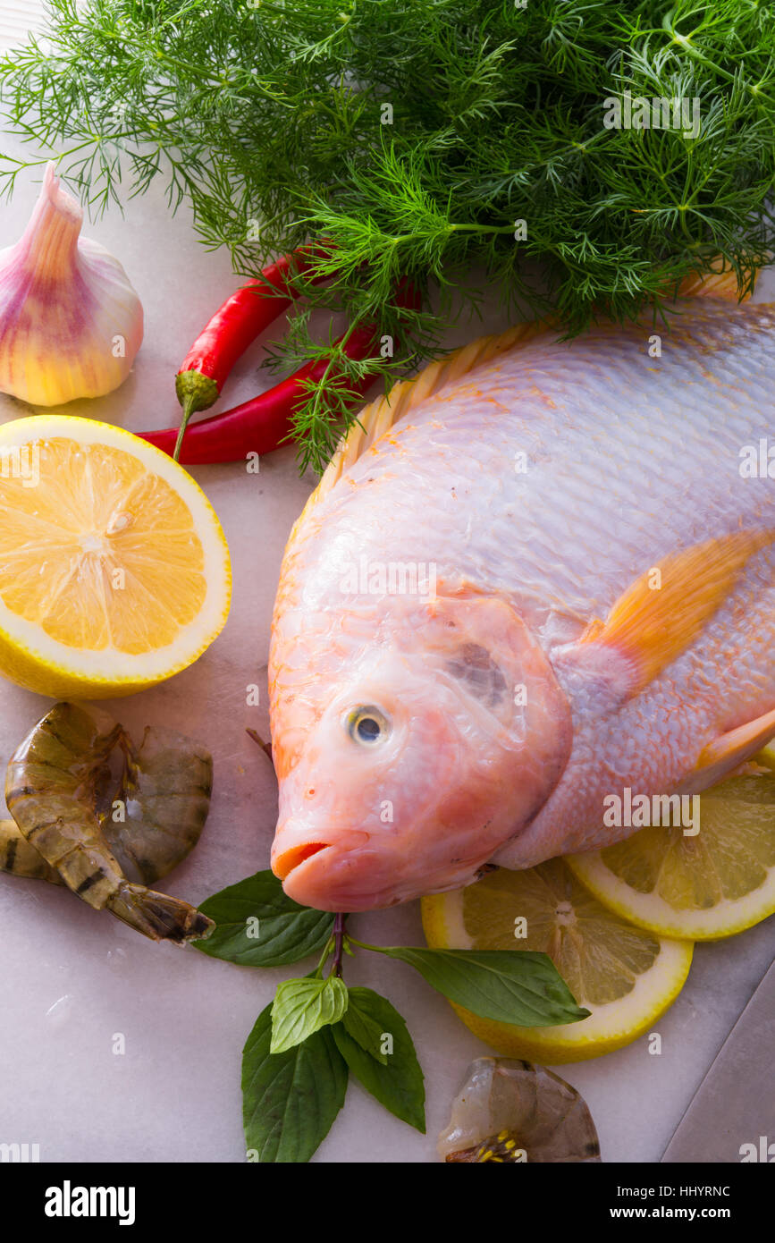 freshness reddens the nile tilapia fish (oreochromis niloticus Stock ...