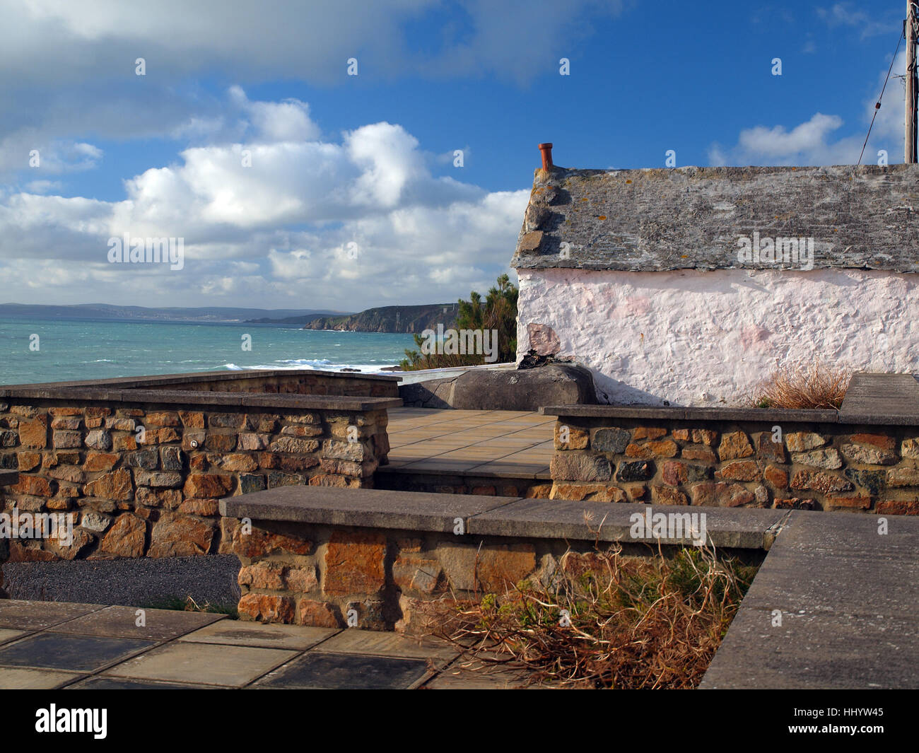 england, coast, cottage, britain, landscape, scenery, countryside ...