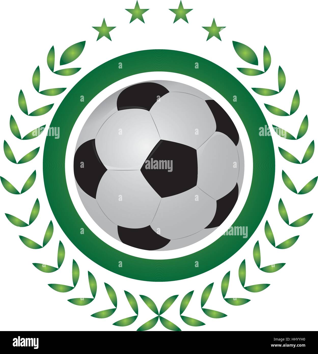 Soccer emblem Stock Vector Images - Alamy