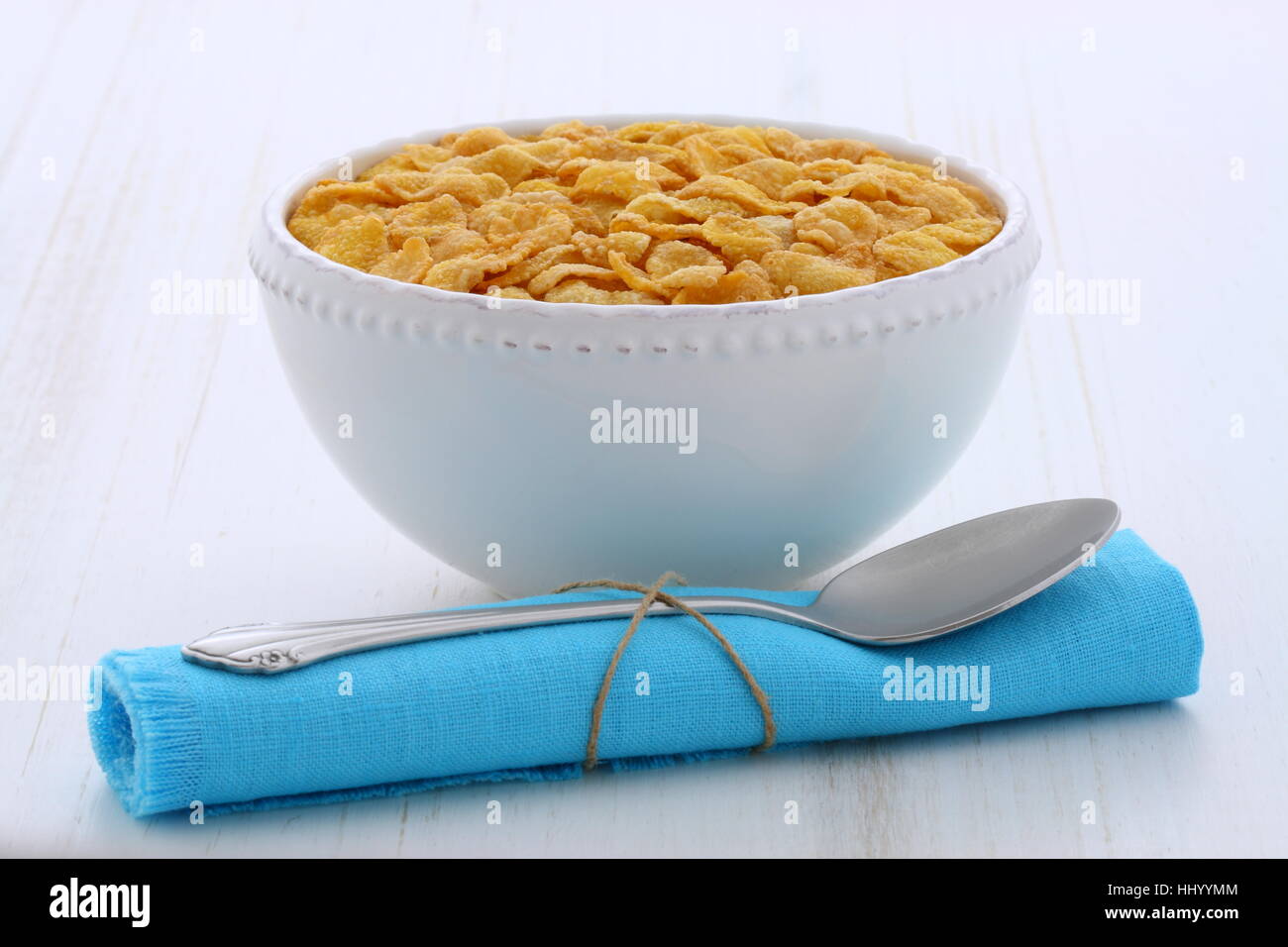 delicious and healthy corn flakes,made with fresh corn seeds Stock ...