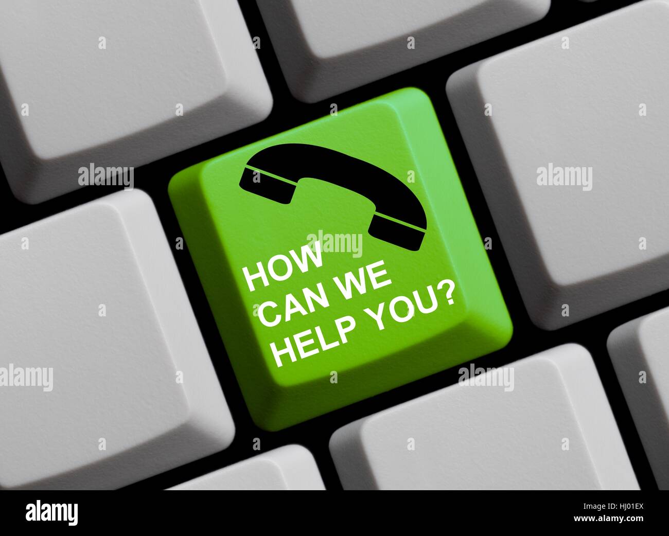 how can we help you Stock Photo - Alamy
