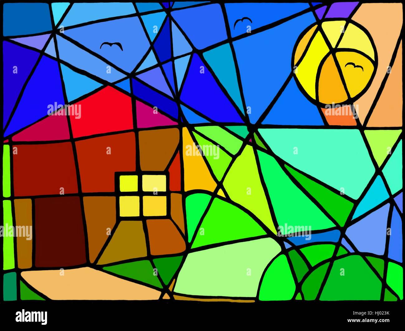 Fensterbild hi-res stock photography and images - Alamy