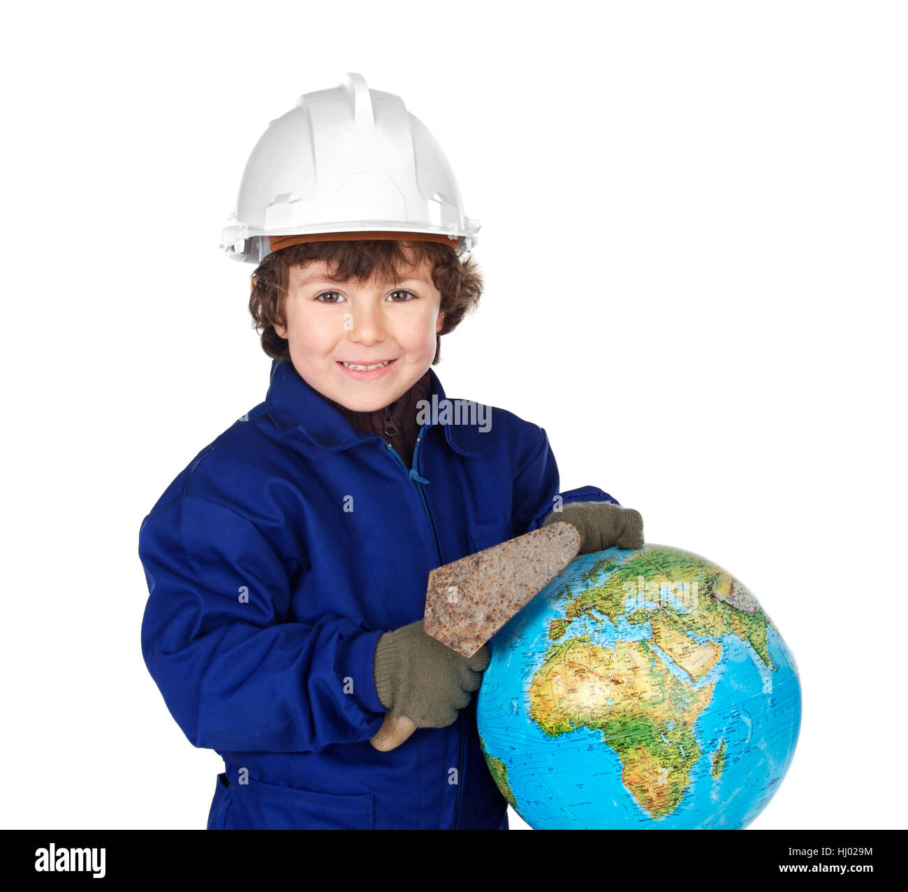 future, work, factory, globe, planet, earth, world, constructing, boy ...