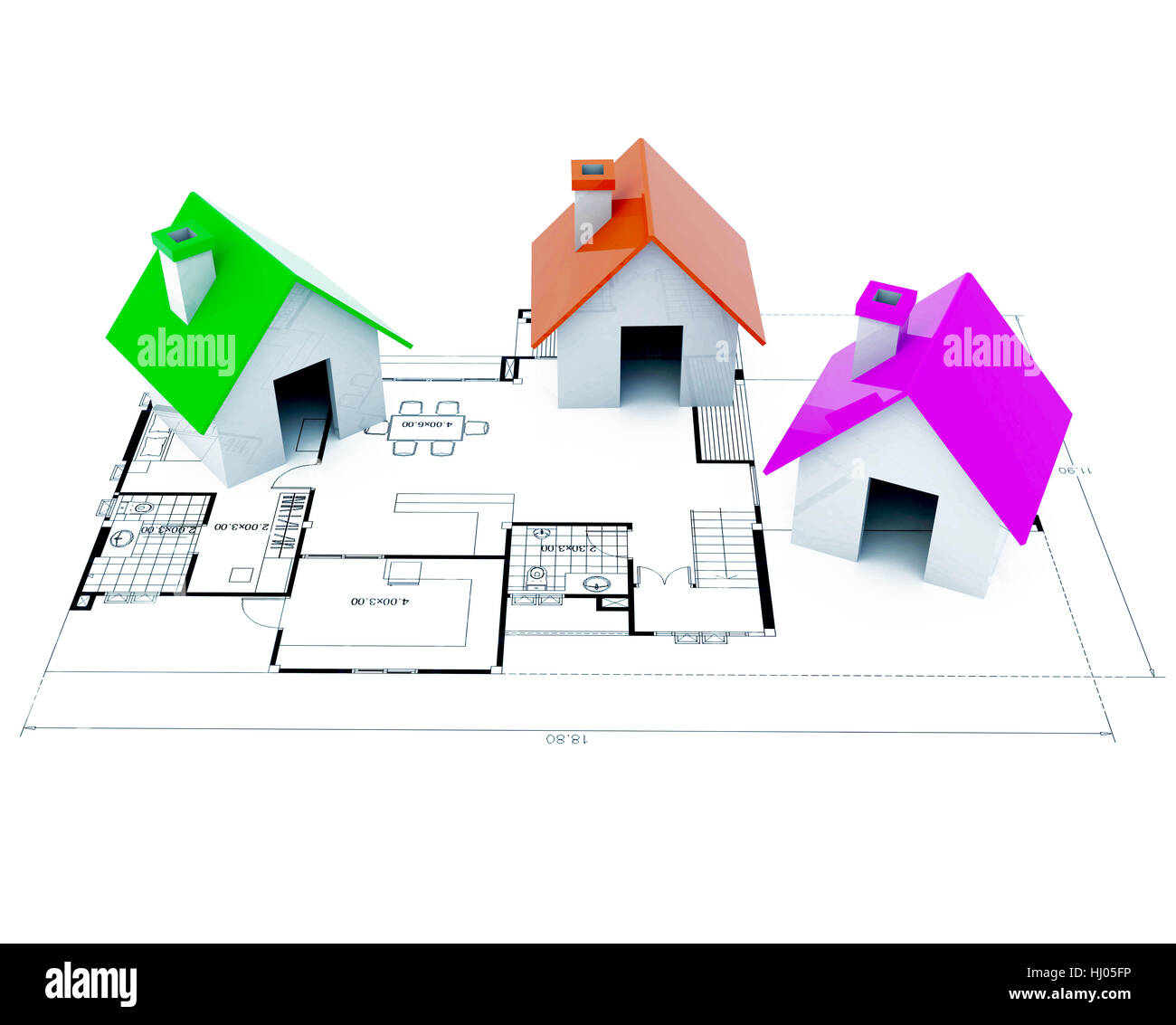 house, building, colour, model, design, project, concept, plan, draft ...