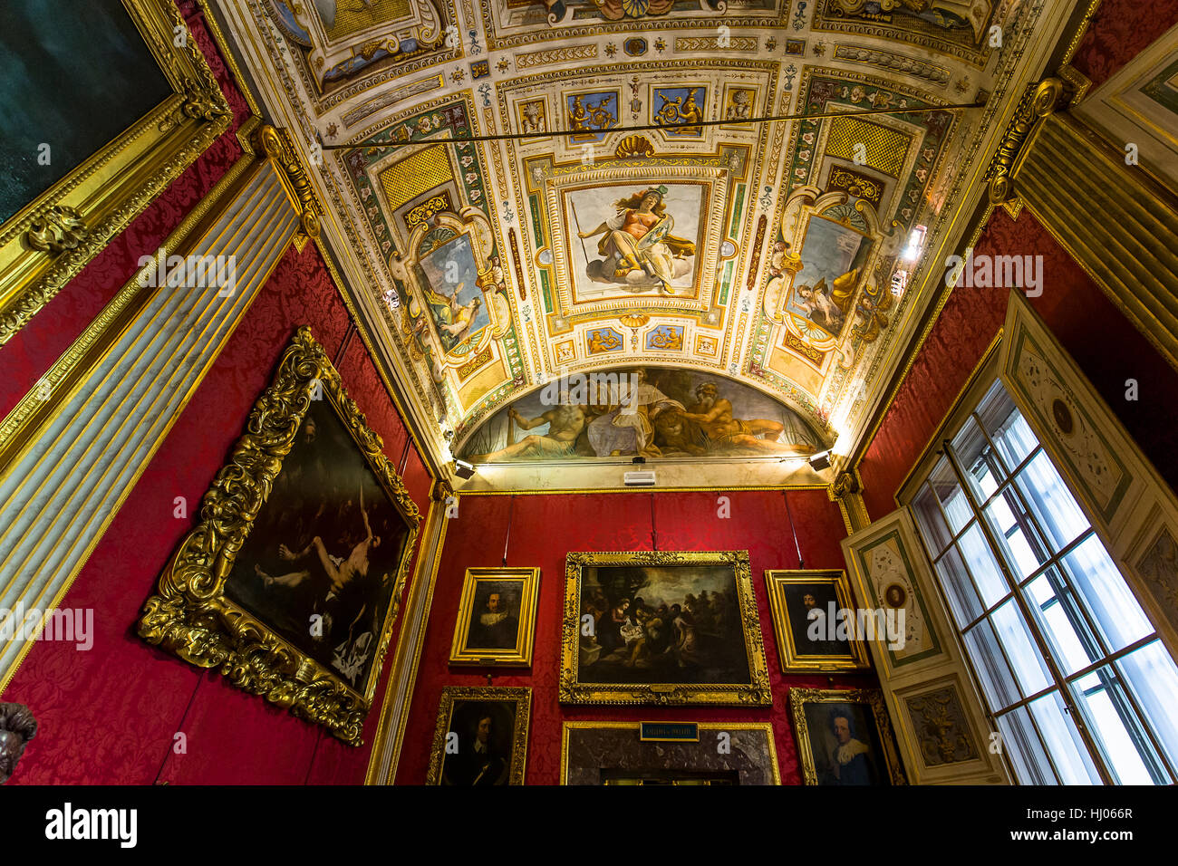 The palatine gallery in pitti palace hi-res stock photography and ...