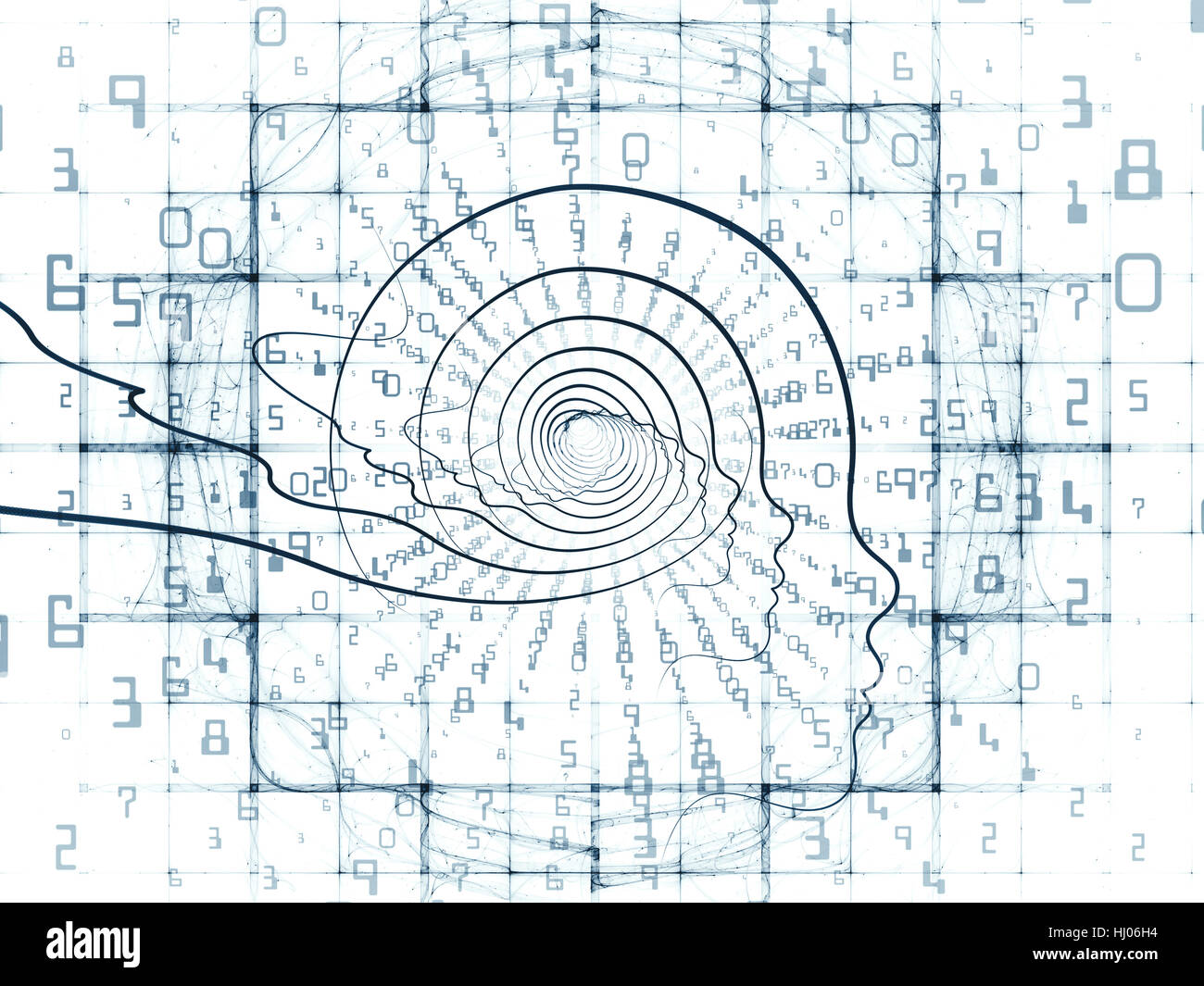 profile, calculation, arrangement, composition, space, face, human ...