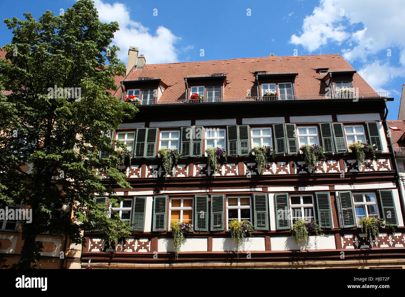 house, building, historical, bavaria, frame-work, bavarian, house ...