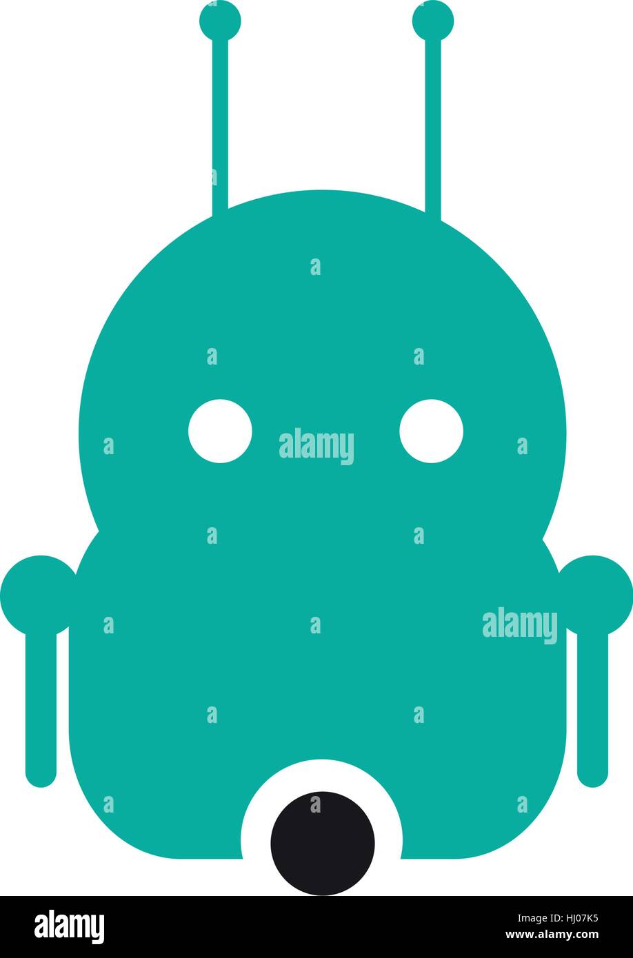 Cyber Robot Mascot Design. EPS 8 supported Stock Vector Image & Art - Alamy
