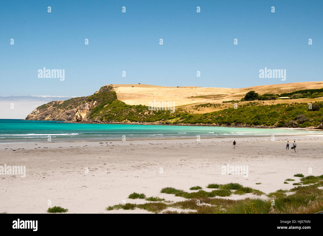 Bridgewater Bay with Cape Bridgewater beyond, southwestern Victoria ...