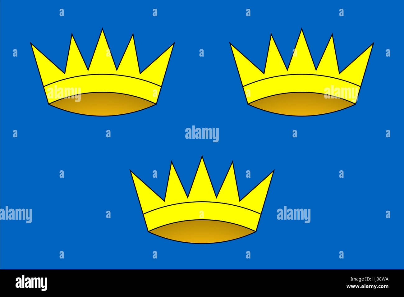 Munster flag hi-res stock photography and images - Alamy