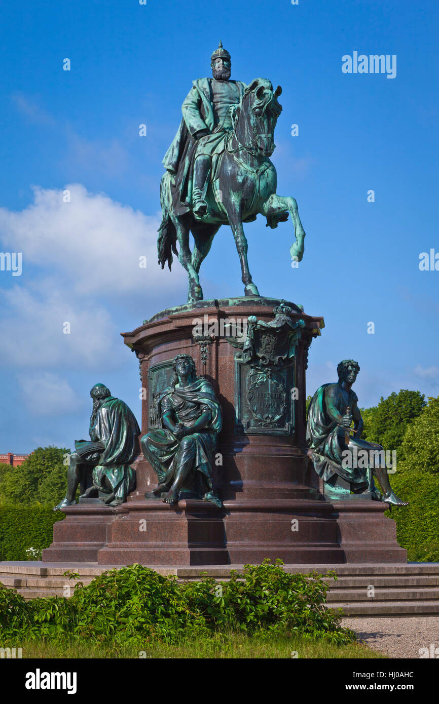 monument, rider, equestrian, monument, park, statue, worth seeing ...