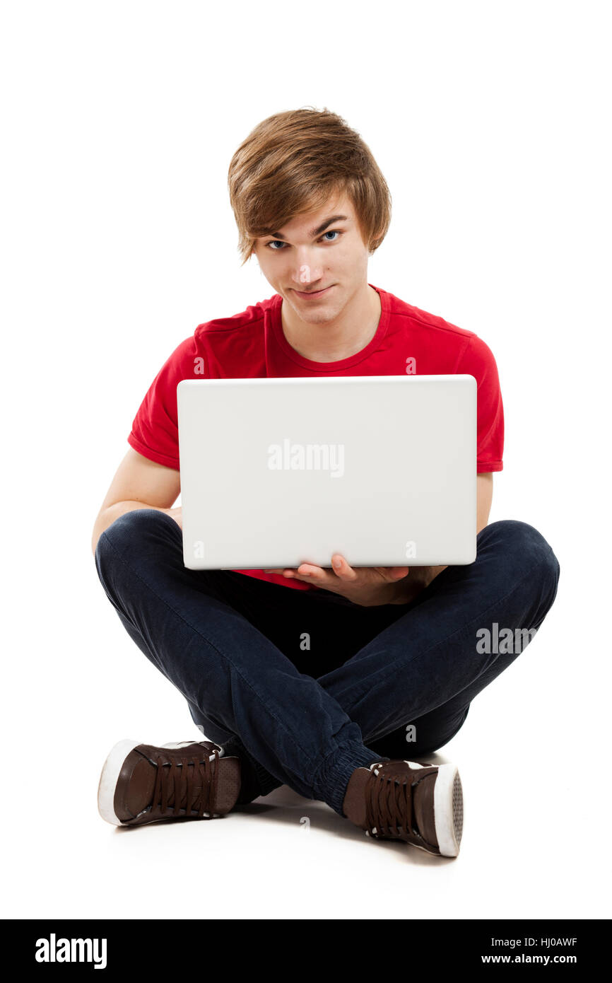 laptop, notebook, computers, computer, technology, handsome, put ...