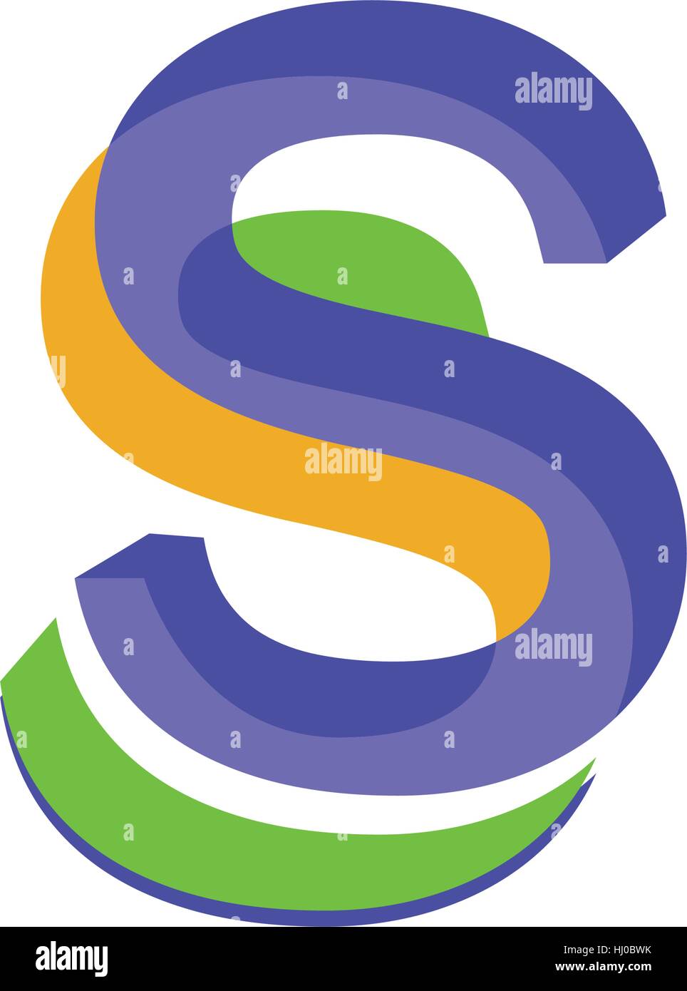 Icon Design for S Letter. Eps 8 supported Stock Vector Image & Art - Alamy