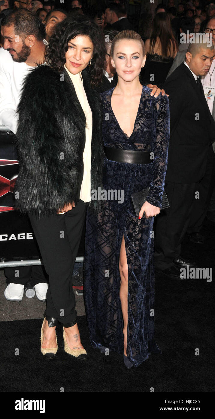 Hollywood, USA. 19th Jan, 2017. Actress Jessica Szohr, Dancer Julianne ...