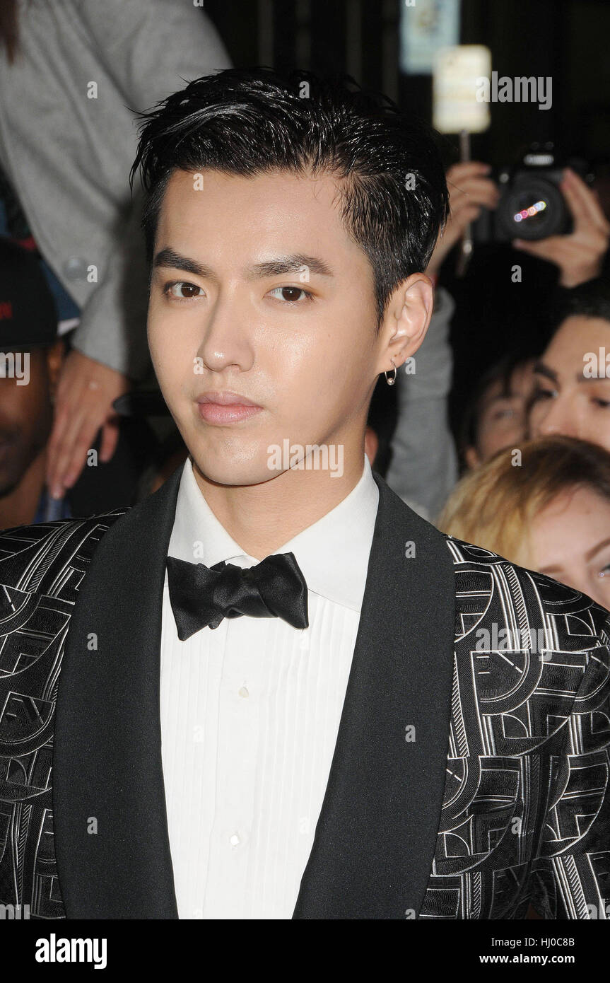 Hollywood, USA. 19th Jan, 2017. Actor Kris Wu at the 'xXx - Return of ...