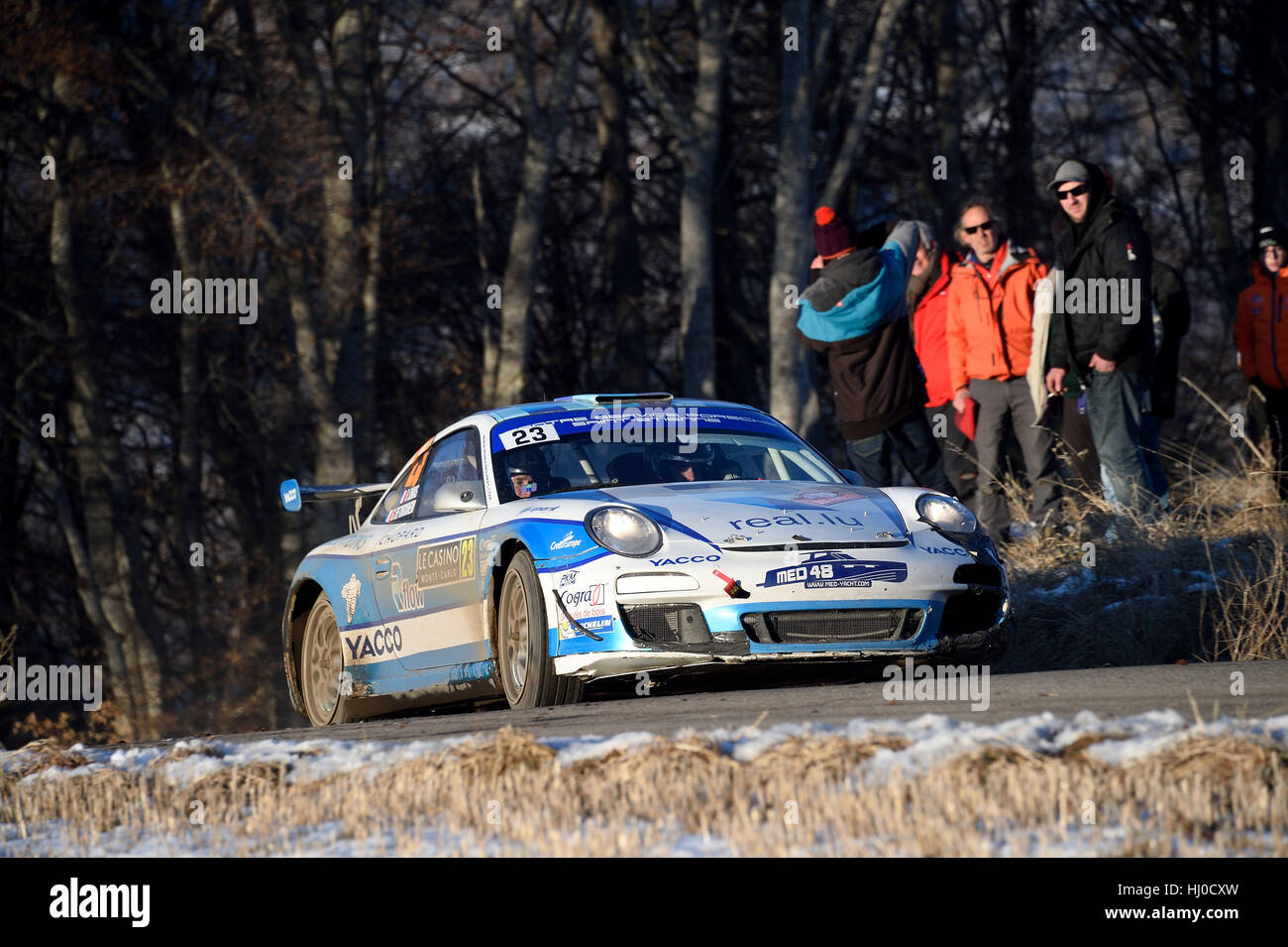 Monte Carlo, Monaco. 20th Jan, 2017. Romain Dumas (Porsche 996) during ...