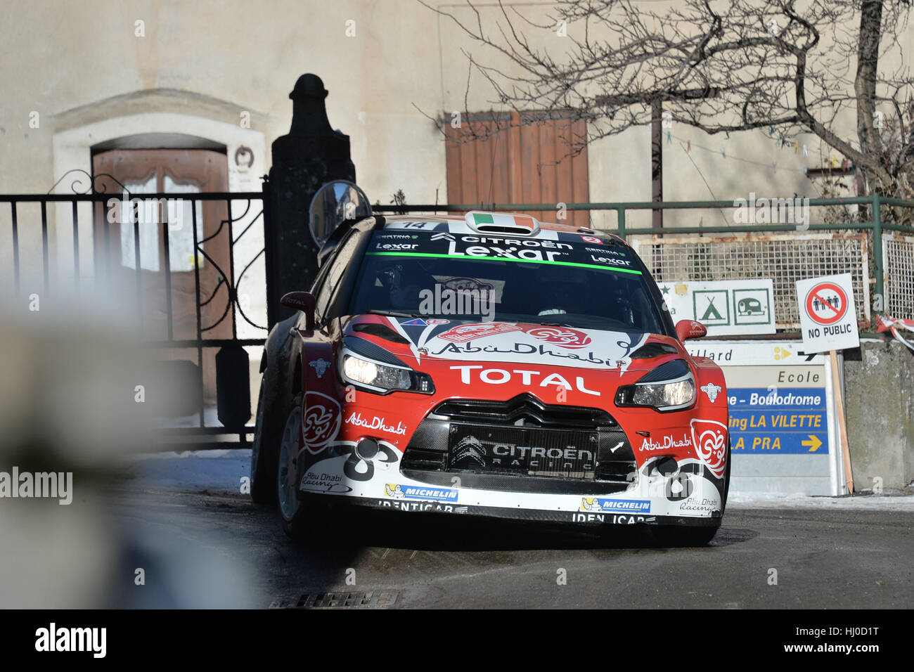 Monte Carlo, Monaco. 20th Jan, 2017. Craig Breen (Citroen DS3 WRC ...