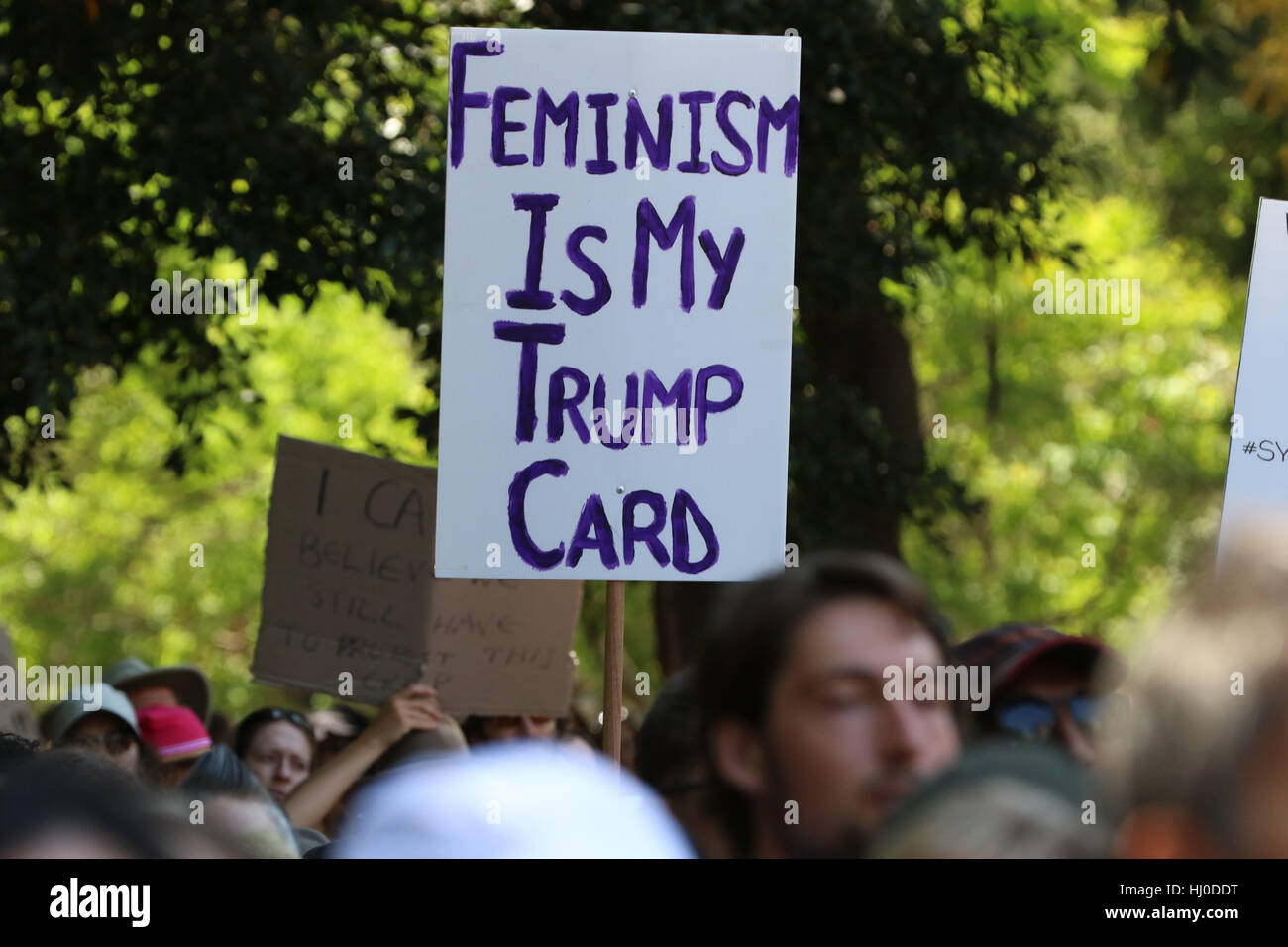 Feminism rally australia hi-res stock photography and images - Alamy