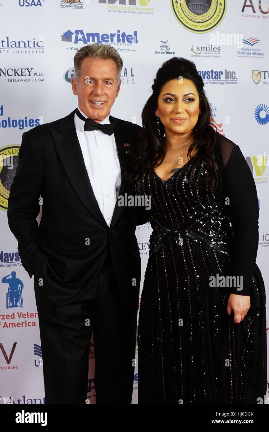 Washington DC, USA. 20th Jan, 2017. Actor Jack Scalia and Chairwoman of ...