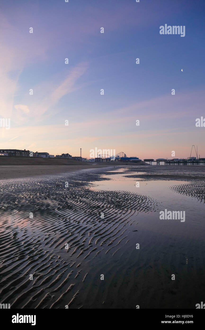 Blackpool, UK. 21st Jan, 2017. weather news, Bright but chilly in ...