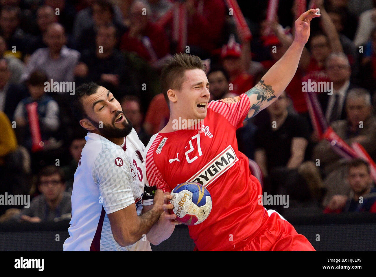 January 20th 2017; Nantes, France, IHF World handball Championships ...