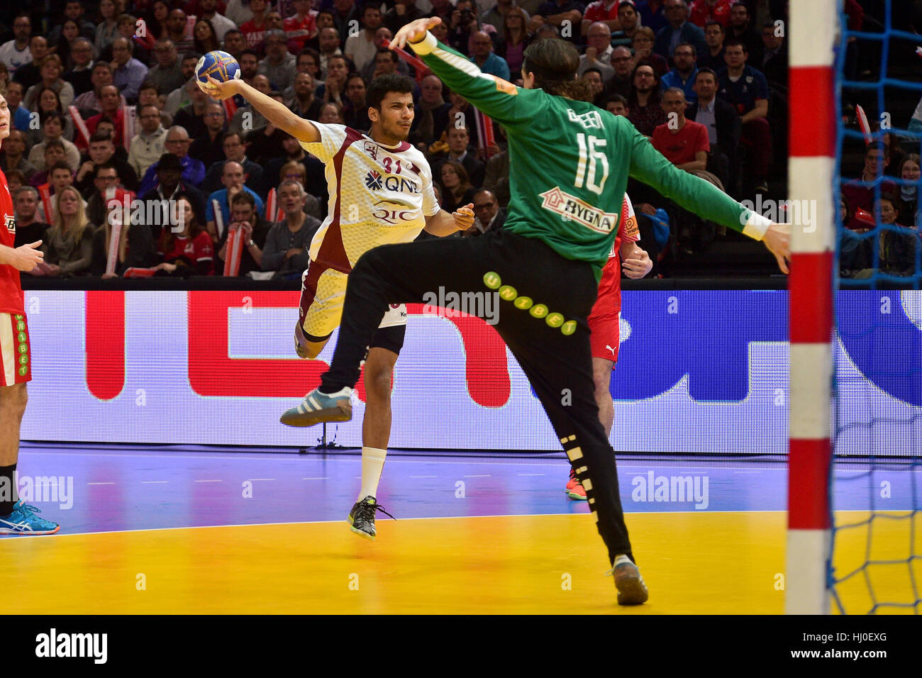 January 20th 2017; Nantes, France, IHF World handball Championships ...