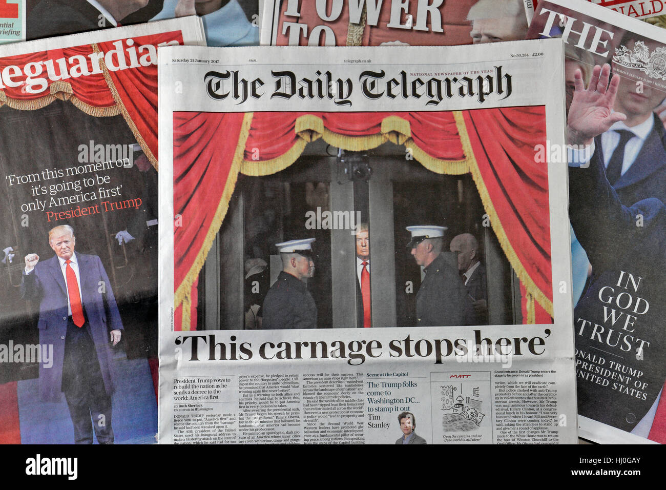 British newspapers front page hi-res stock photography and images - Alamy