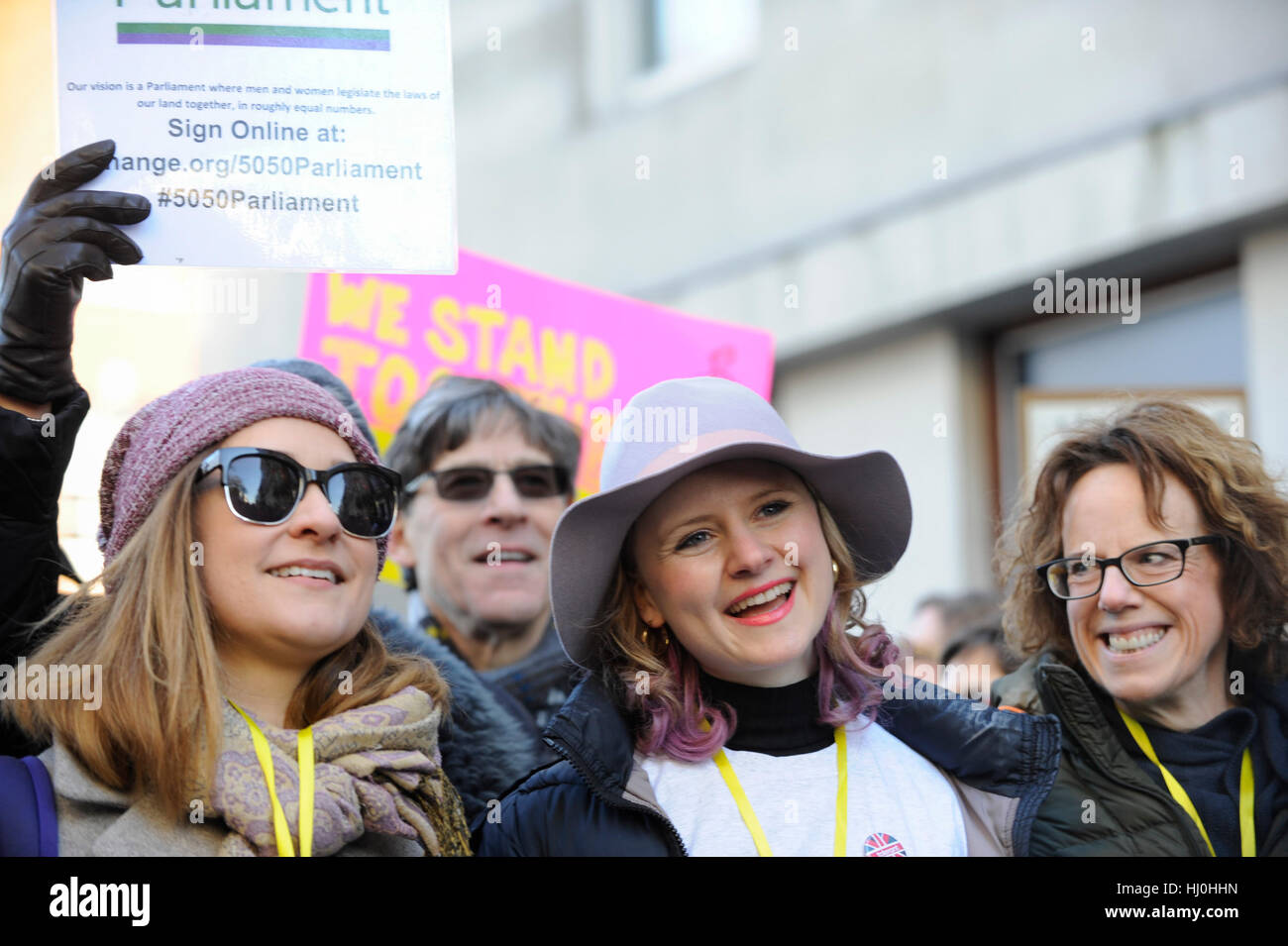 London, UK. 21st Jan, 2017. Tens of thousands of women take part in the ... London, UK. 21st Jan, 2017. Tens of thousands of women take part in the ...