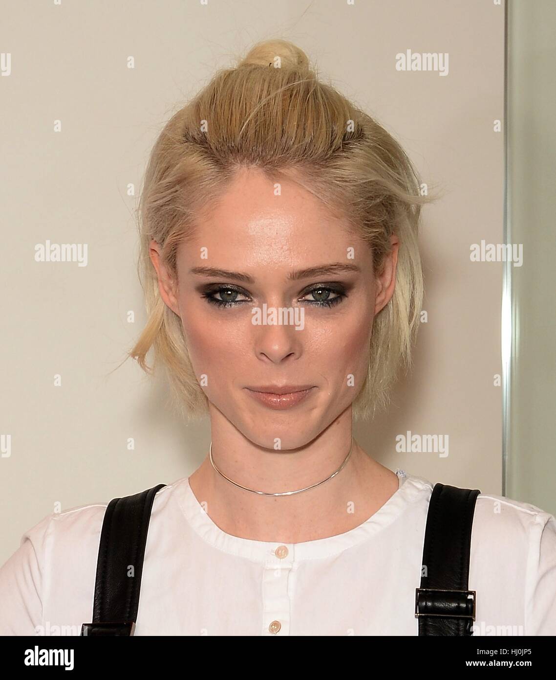 New York, NY, USA. 21st Jan, 2017. Coco Rocha at a public appearance ...