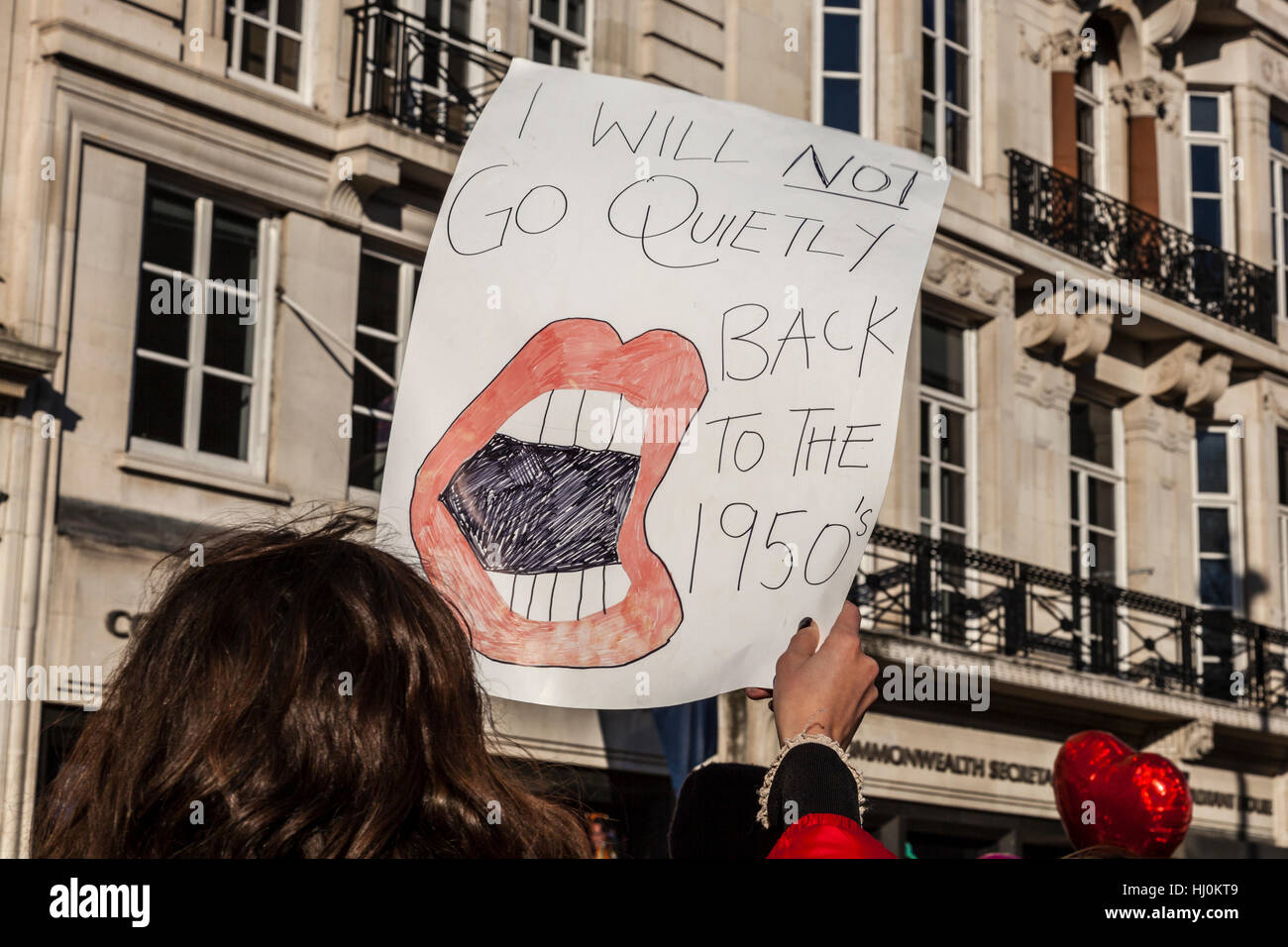 Trafalgar square protest 1950s hi-res stock photography and images - Alamy