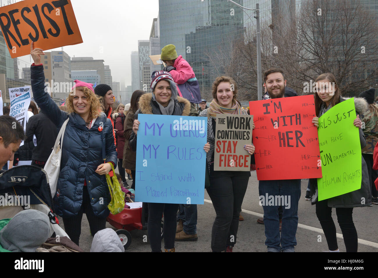 Women's march from 21 january 2017 hi-res stock photography and images ...