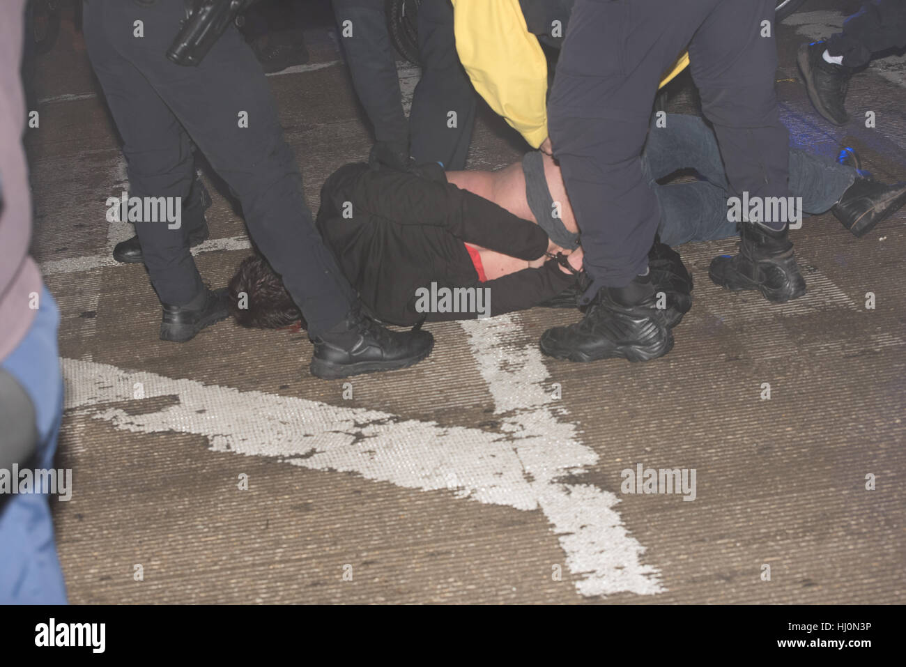 Chicago, USA. 21st Jan, 2017. Credit: James Seale/Alamy Live News Stock ...