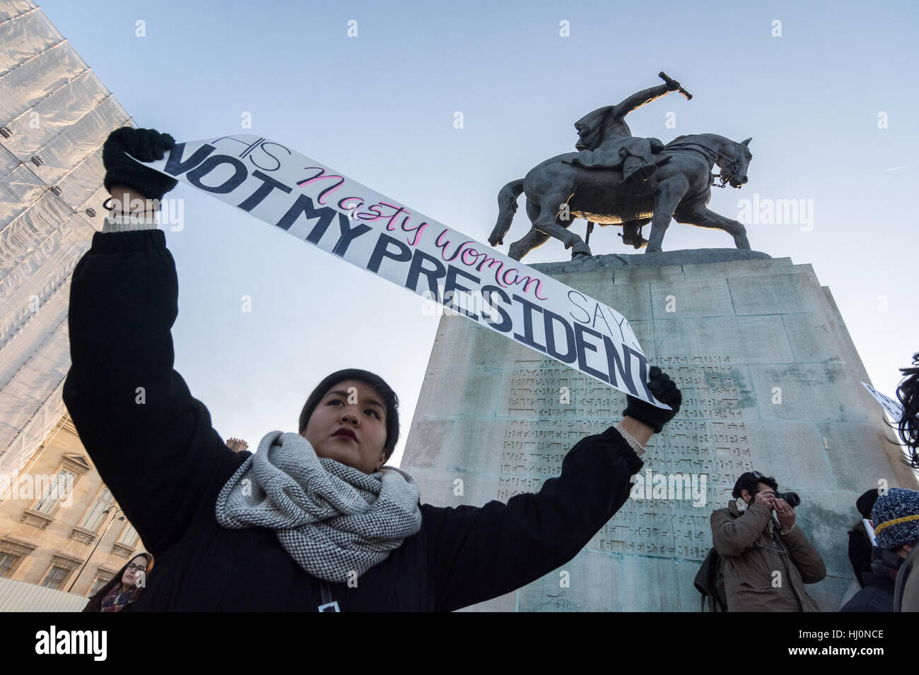 Women's march Paris - 21/01/2017 - France / Ile-de-France (region ...