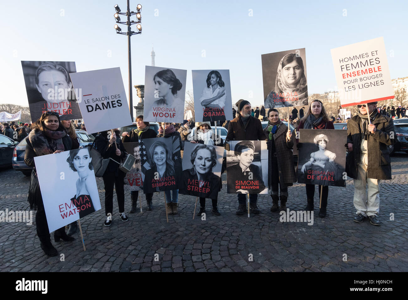 Women's march Paris - 21/01/2017 - France / Ile-de-France (region ...