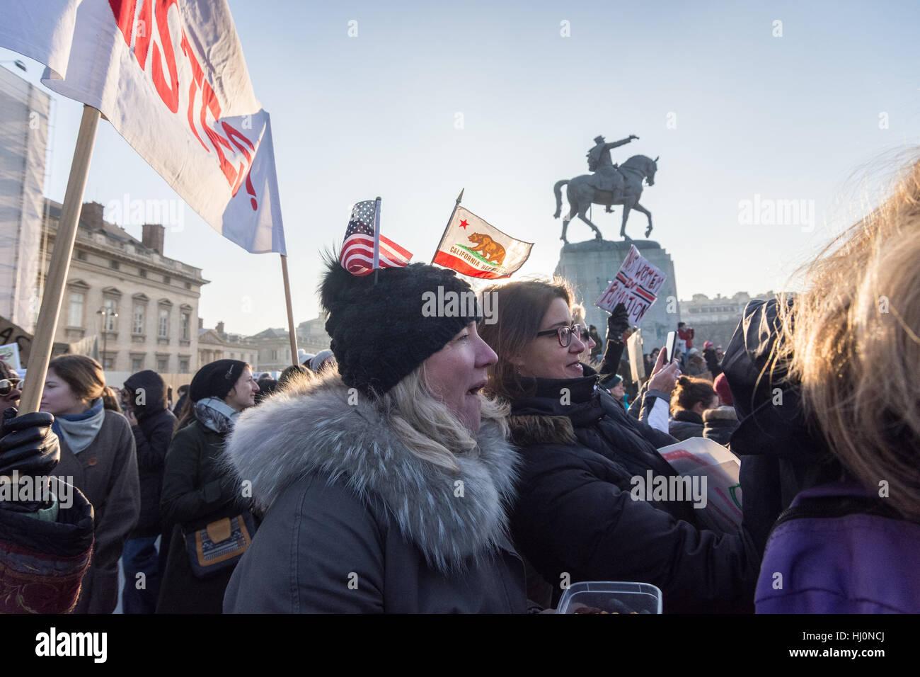 Women's march Paris - 21/01/2017 - France / Ile-de-France (region ...