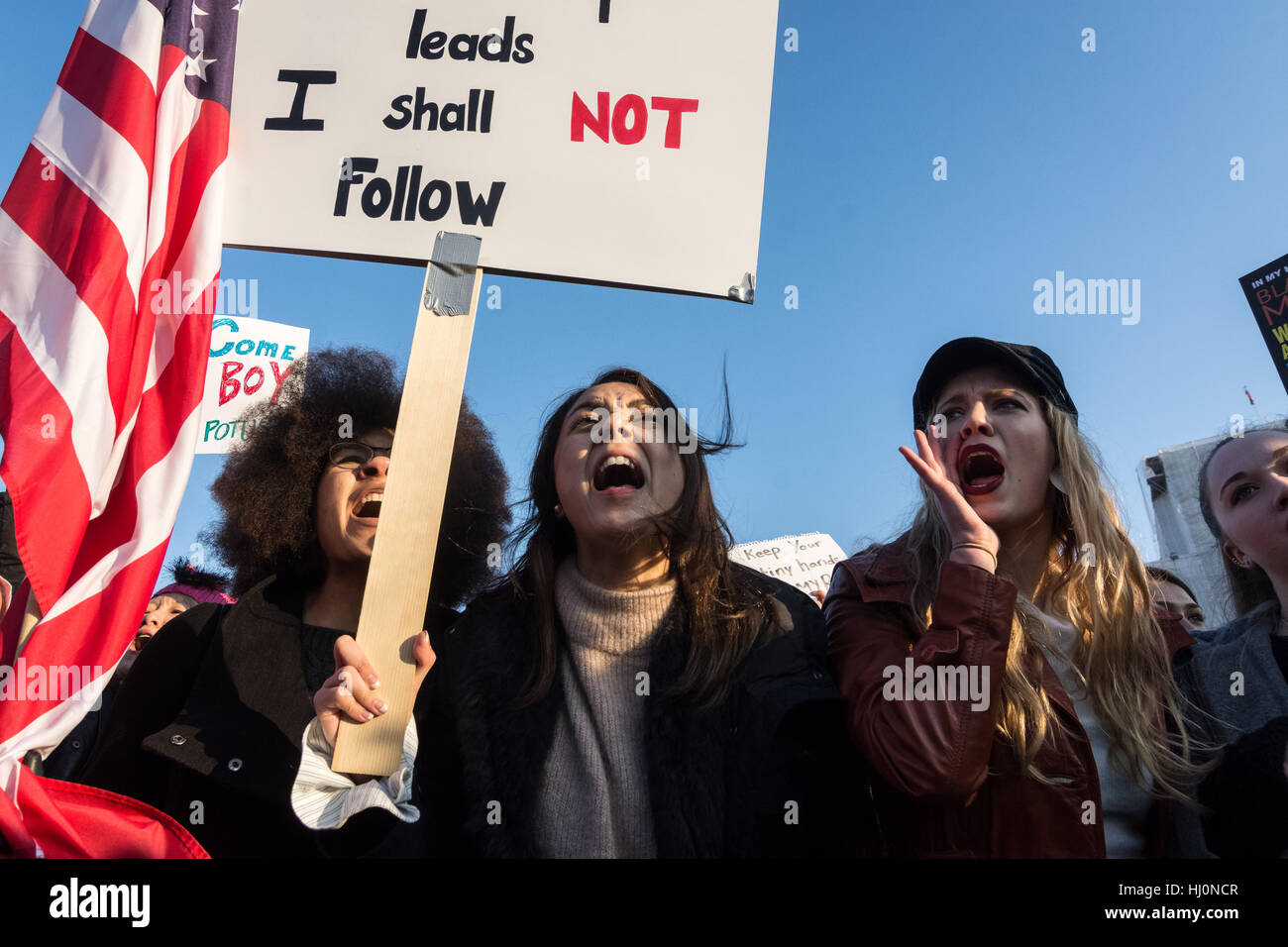 Women's march Paris - 21/01/2017 - France / Ile-de-France (region ...
