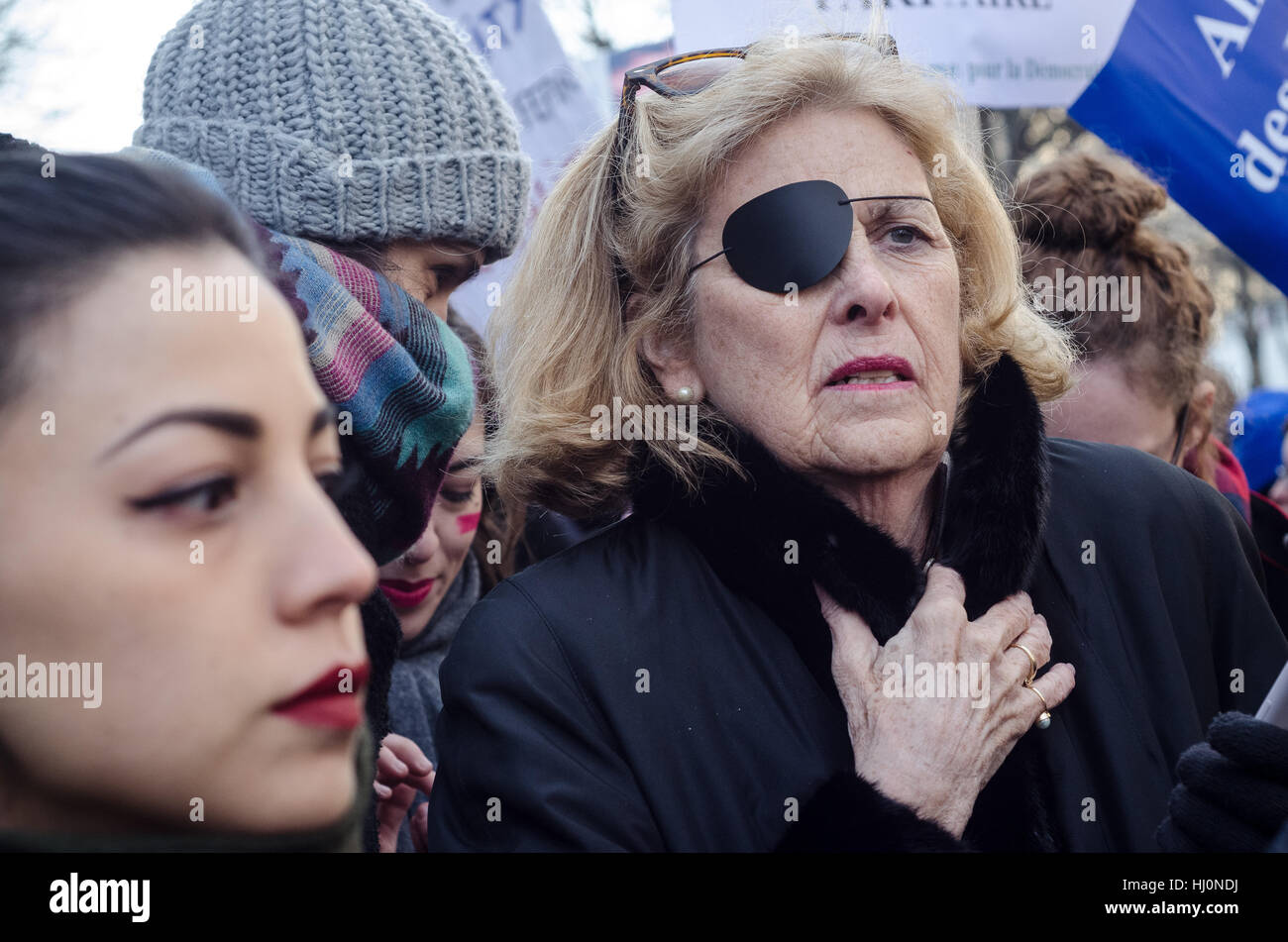 Women's march Paris - 21/01/2017 - France / Ile-de-France (region ...