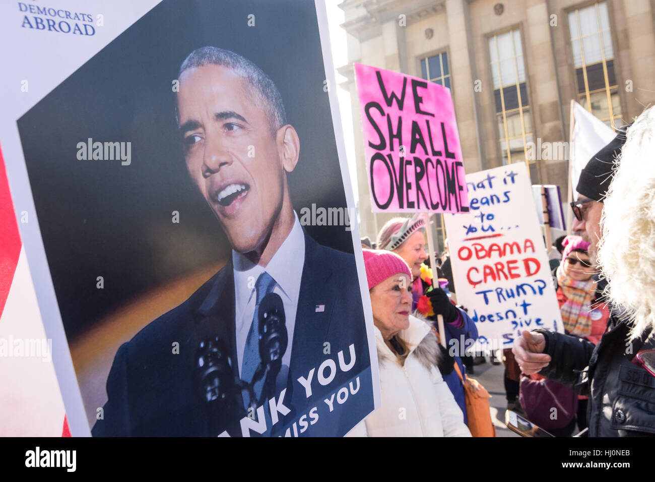 Women's march Paris - 21/01/2017 - France / Ile-de-France (region ...