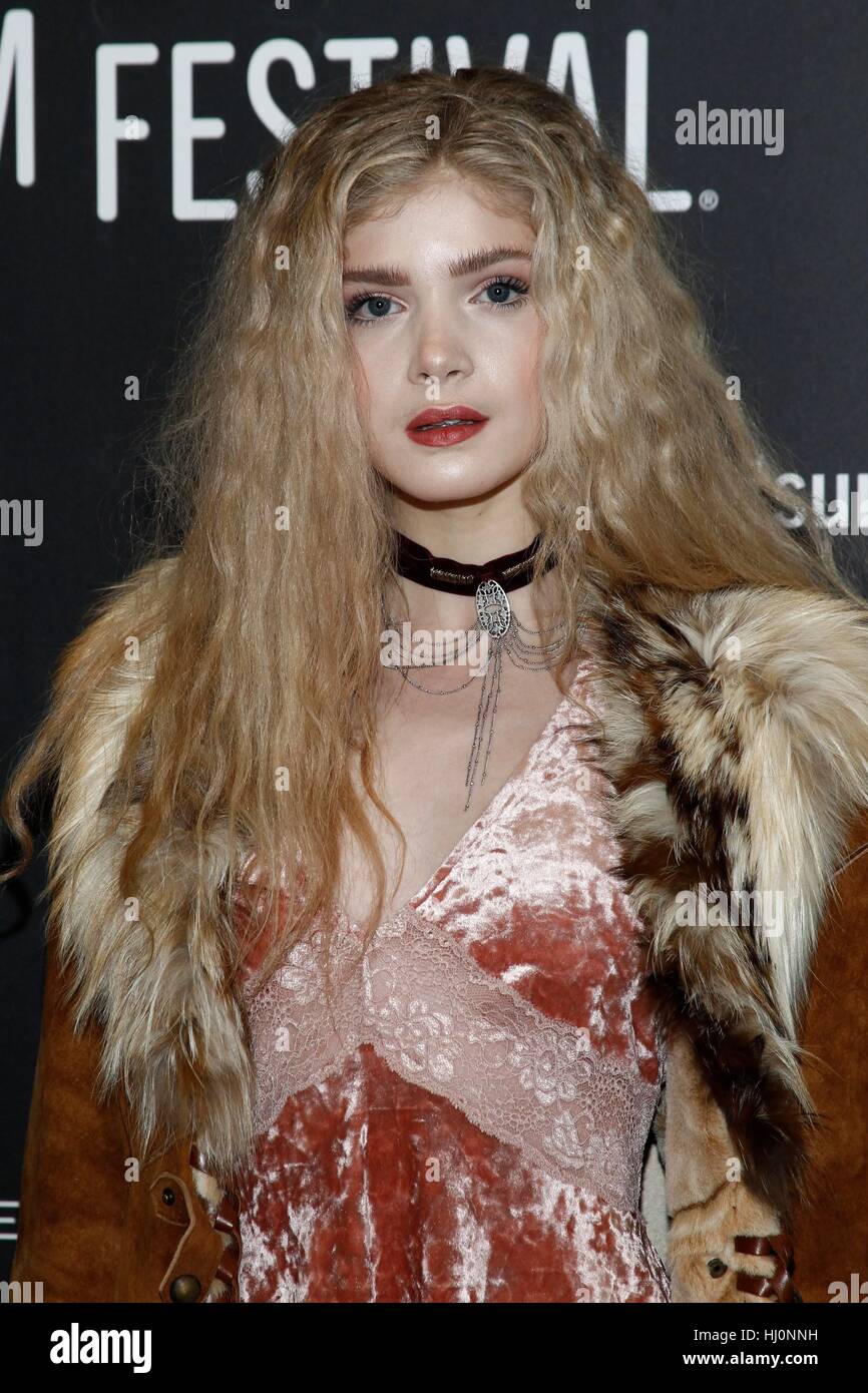 Utah, USA. 21st, January, 2017. Elena Kampouris at arrivals for Before ...
