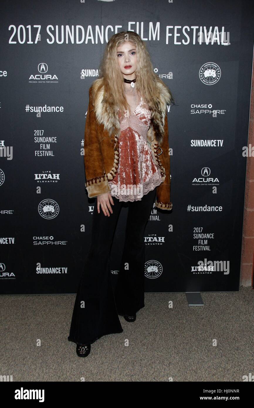 Utah, USA. 21st, January, 2017. Elena Kampouris at arrivals for Before ...