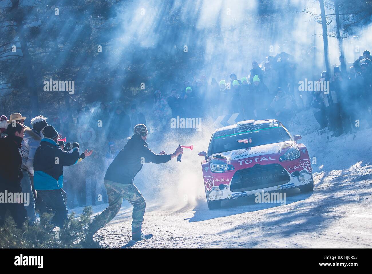 Monte Carlo, Monaco. 2017 WRC Monte Carlo Rally. Craig BREEN Credit ...